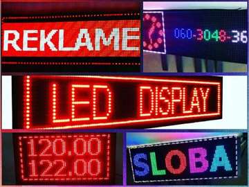 Led displej reklame jednostrane i dvostrane