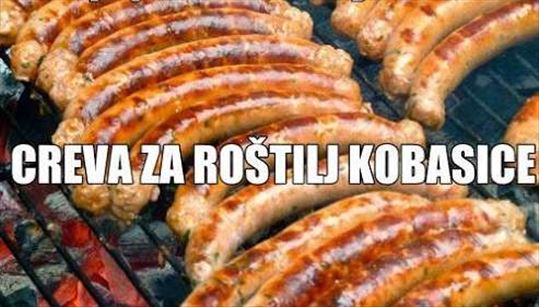 Creva Jagnjeca, za roštilj, kobasicu, klibrisana