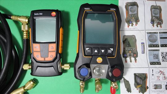 Testo 550S i Testo 552!