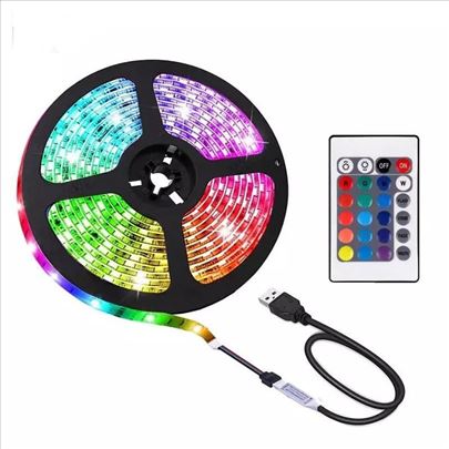 Rgb led usb traka 1m pozadinsko LED osvetljenje 1m