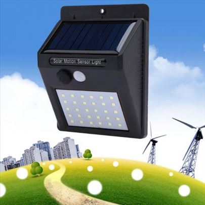 Solarna LED zidna lampa