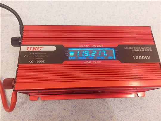 Inverter pretvarač napona sa 12v na 220v 1000W