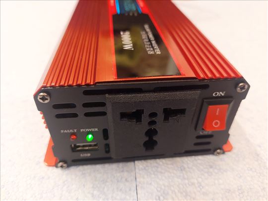 Inverter pretvarač napona sa 12v na 220v 2000W