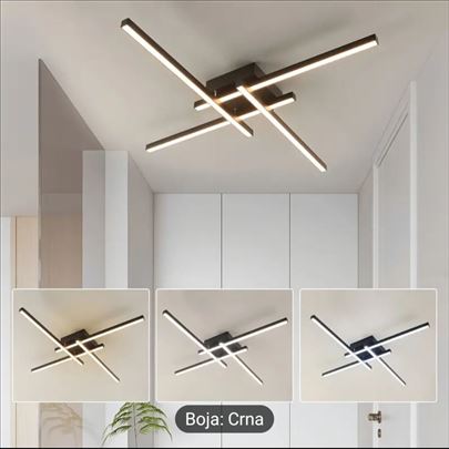 LUX LED LUSTER 60cm 3 boje svetla