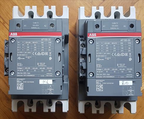 ABB contactor AF 190-30