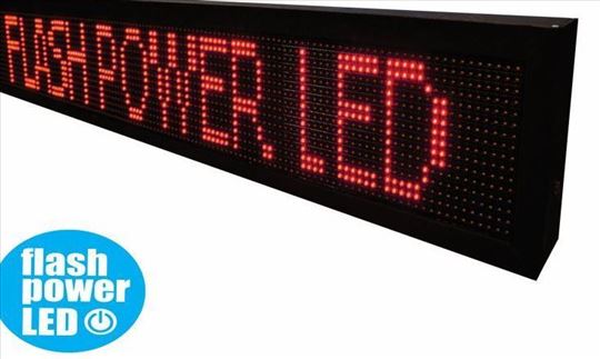 LED displej 102x54cm dvostrani