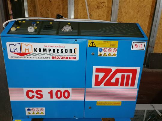 Kompresor besumni.MOTOR 7,5 KW