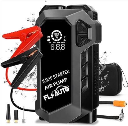 Auto auto starter 12v 20000 mAh ,4000A i kompresor