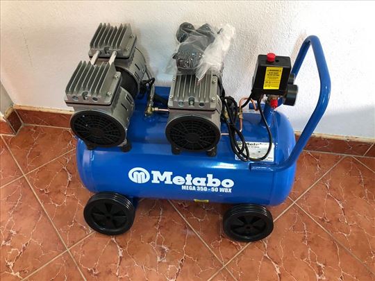 Kompresor bešumni Metabo 350-50WBX 50lit 3,3Kw