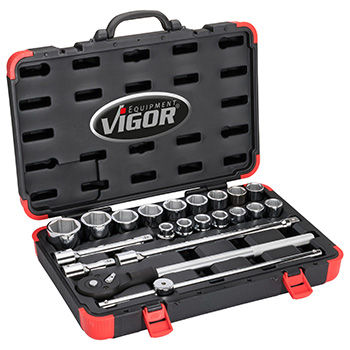 Vigor set gedora 3/4" 21 kom VI-V2318N