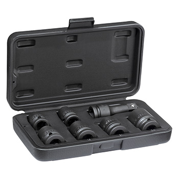 Gedore set udarnih nasadnih ključeva 1/2" 10-24mm, 7-delni K 19-007