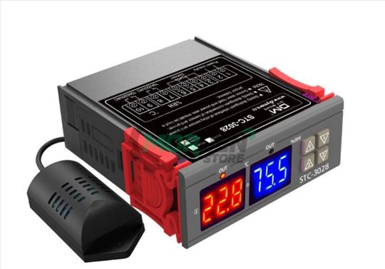 STC 3028 Termoregulator termostat temperature i vl