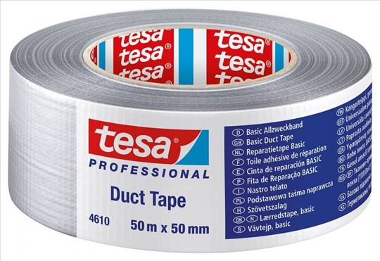 Duct traka srebrna 50mm - 50m Tesa