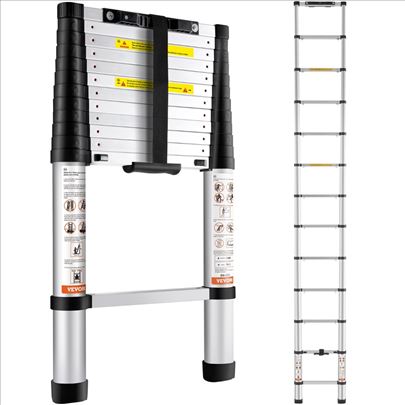 Teleskopske merdevine od aluminijuma 381cm DP