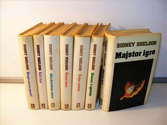 Sidney Sheldon 1-7 komplet