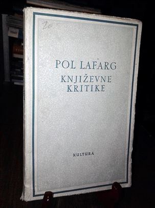 Književne kritike - Pol Lafarg