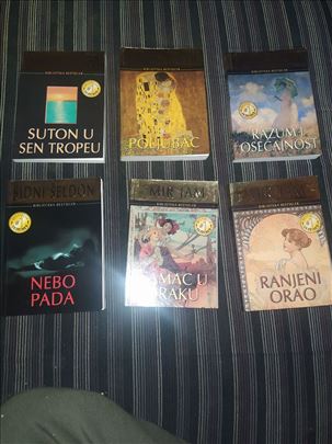 Lot od 6 bestseller romana