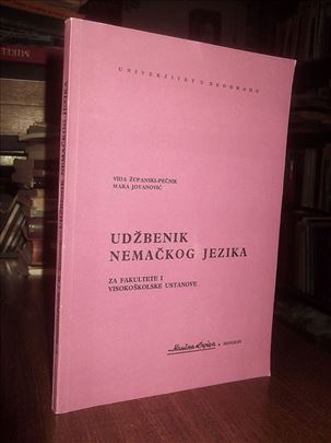 Udžbenik nemačkog jezika - Vida Županski-Pečnik