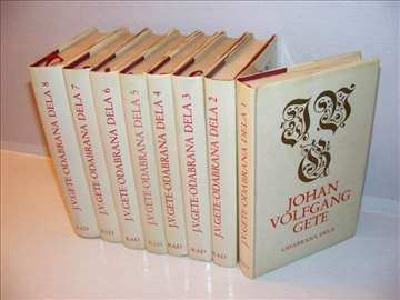 Johan Volfgang Gete Odabrana dela 1-8 komplet