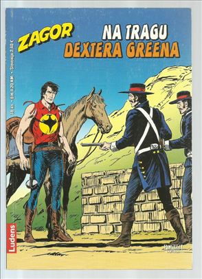 Zagor Lu 244 Na tragu Dextera Greena