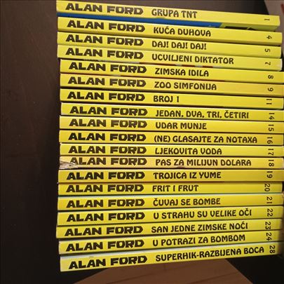 Alan Ford Zlatni klasik Super klasik LOT novi stri