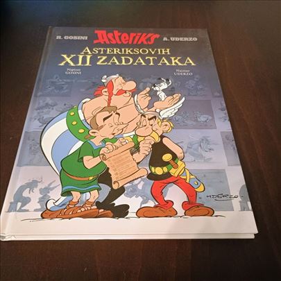 Asteriksovih XII zadataka novo Uderzo Gosini