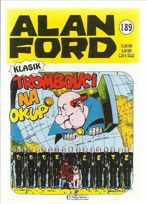 Alan Ford SA Klasik 189 Trombovci na okup