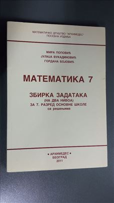 Matematika 7 Arhimedes zbirka zadataka