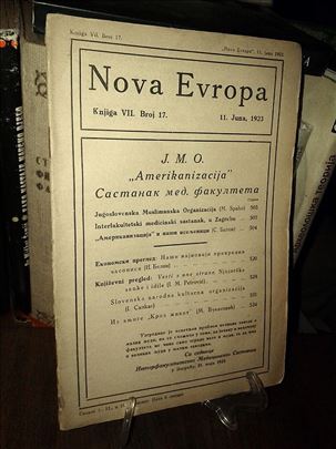 J. Musliman. Organiz. (Nova Evropa, VII/17,1923)