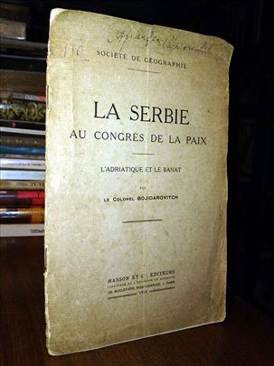 La Serbie au congres de la paix