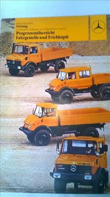 Prospekt Mercedes Benz Unimog A4, 8 str. nem,malo