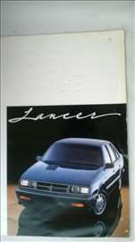 Prospekt: Dodge Lancer, 16 str.1986 , eng..