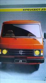 Prospekt: Peugeot J9, A4 format, 7 str,fra,