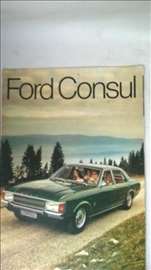 Prospekt: Ford Consul,8 str.,eng.