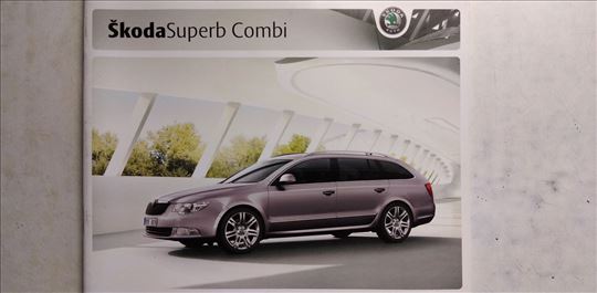 Prospekt Skoda Superb Combi, 36 str. A4 format, e