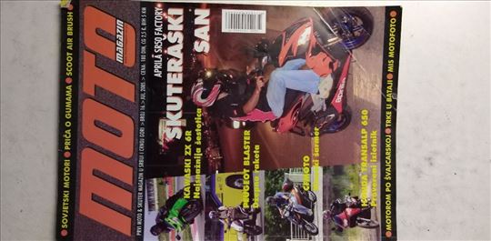 Casopis Moto magazin juli 2005,88 str.