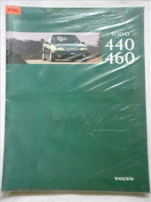 Prospekt Volvo 440 i 460 ,oko 1994, 43 str. hol.