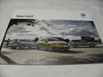 Prospekt VW Novi Golf 2017 ,srp.,27 str.