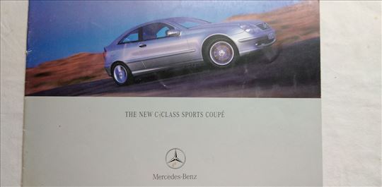 Prospekt: Mercedes Benz C sport coupes sa teh.poda