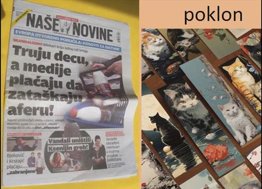 Naše Novine broj 1 + poklon