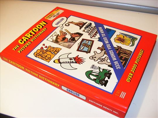 The cartoon picture dictionary English