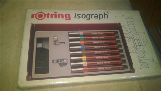 Rotring isograpf set