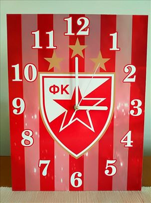 Crvena zvezda zidni sat