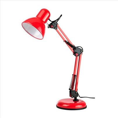 Stona radna lampa crvena