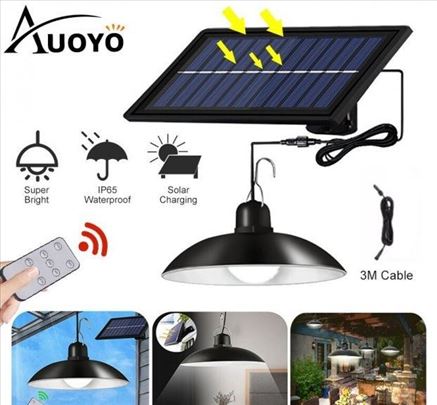 Solarna led lampa sa odvojenim solarnim panelom