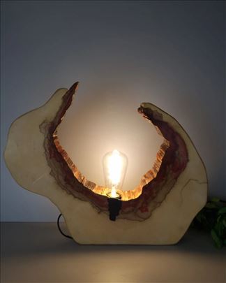 "Crveni greben" - skulptura lampa