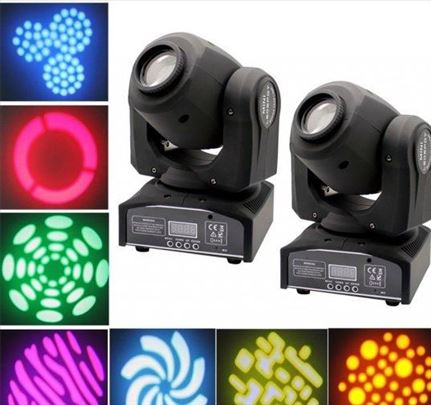 Led moving head light 30w LED mini roto glava