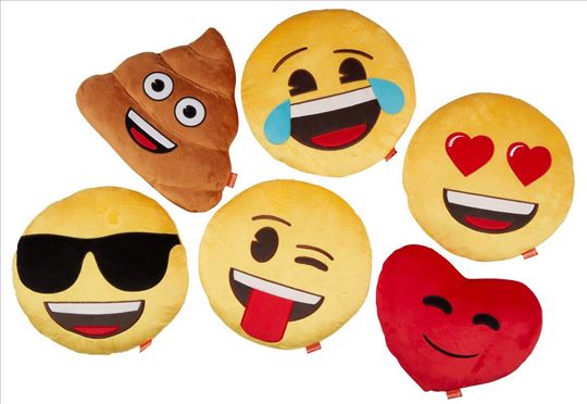 Ukrasni jastuci novi Emoji akcija