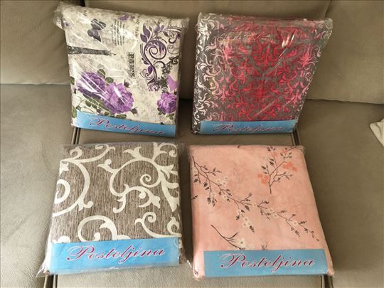 Posteljina 220x200 i 200x 140 raznih dezena pamuk