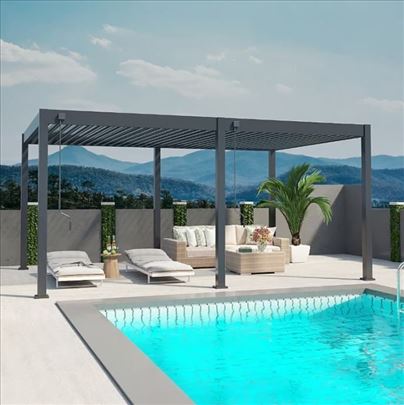 Bioklimatska pergola Antares 3,6 x 5,3 x 2,55m